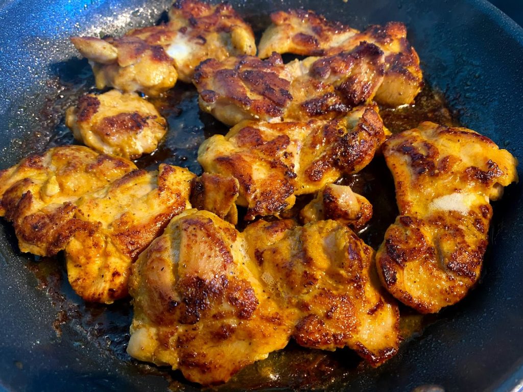 Kyllingsuppe med kokosmelk stekt kylling lårfilet | Ida Maries mat